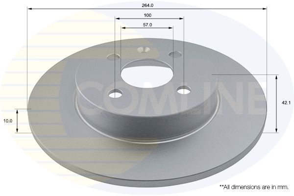 Kočioni disk COMLINE ADC1133