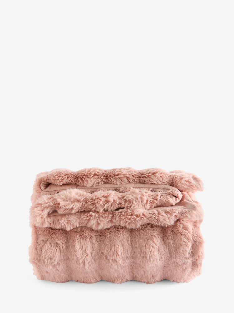 Aspen Faux Fur Dekorativni prekrivač