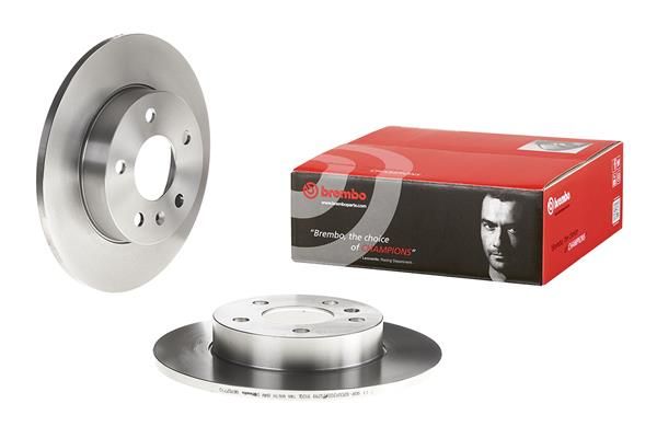 Kočioni disk BREMBO 08.7627.10
