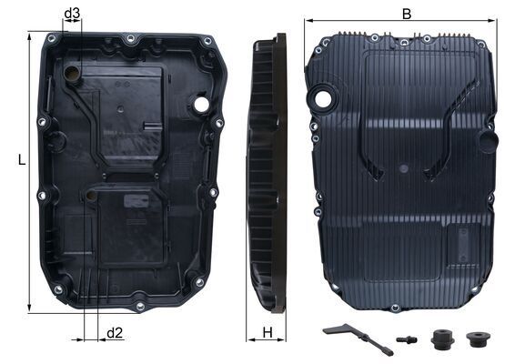 Karter, automatski menjač KNECHT HX 196 KIT
