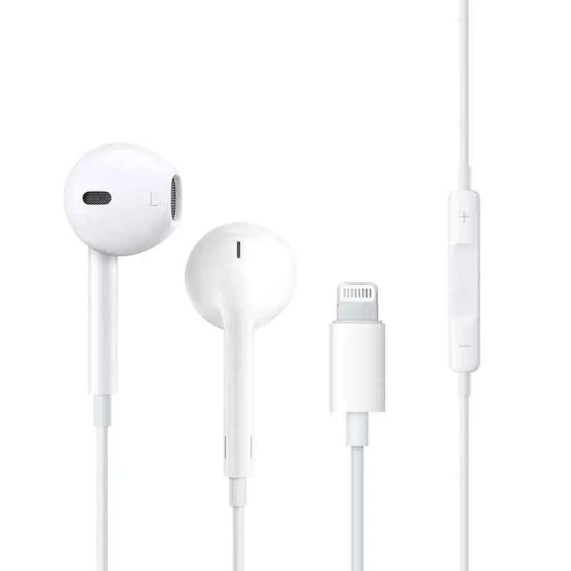 Slusalice Pluginn Ear7 lightning bele
