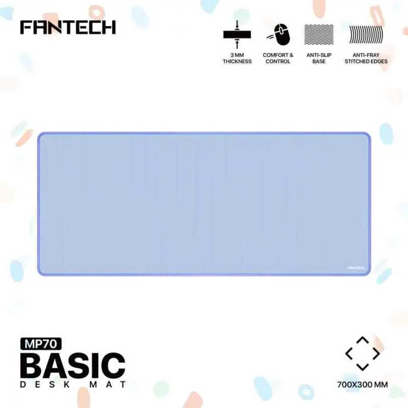Podloga za mis Fantech MP70 Deskmat plavi