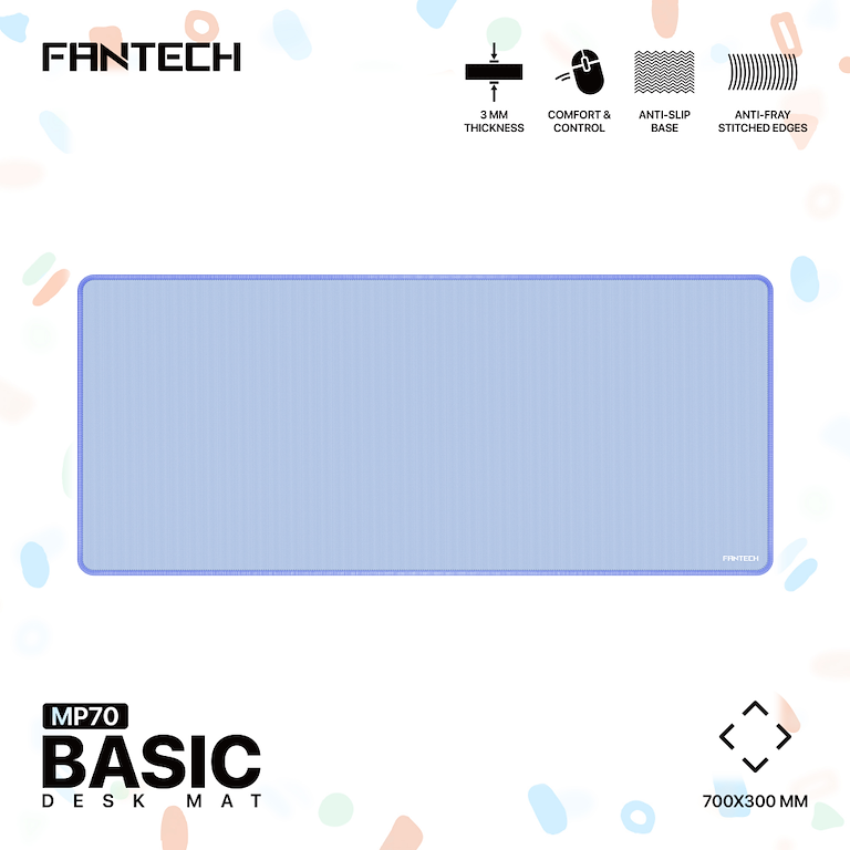 Podloga - mis Fantech MP70 Deskmat plavi
