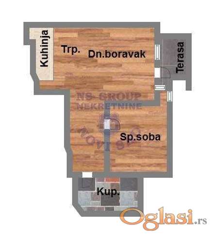 Dvosoban 36m2 Salajka