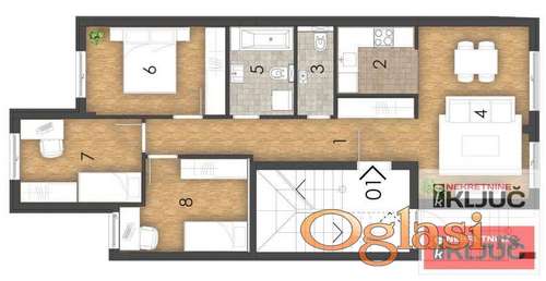 TELEP, 70m2+ Terasa, Troiposoban sa PDV, Parking mesto