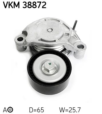 Španer, pk kaiš SKF VKM 38872