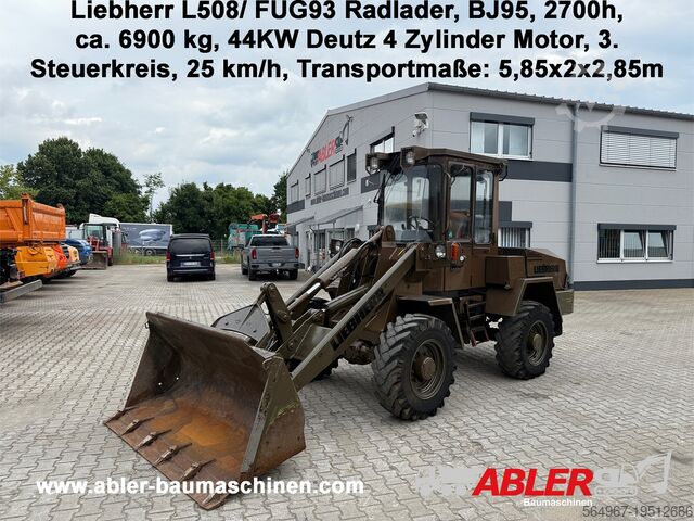 Utovarivač točkova
Liebherr L 508 FUG 93 Radlader 25 km/h