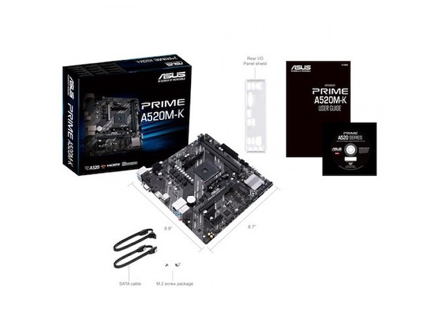 MB ASUS AMD AM4 PRIME A520M-K