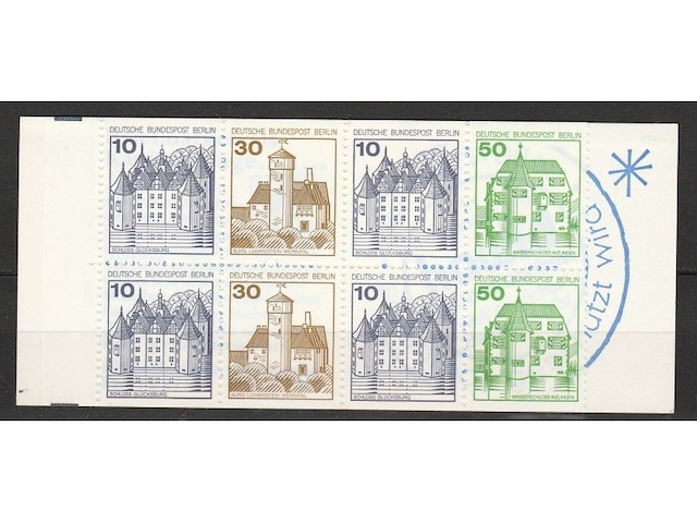 Booklet-Strongholds and Castles, karnet - 1985 - MNH