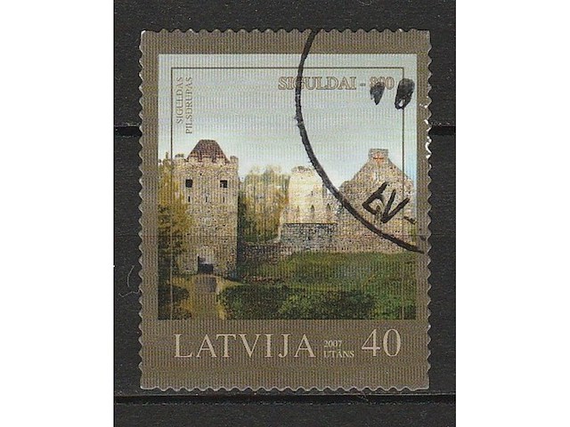Latvia, Letonija - 800th Anniversary of Sigulda - 2007