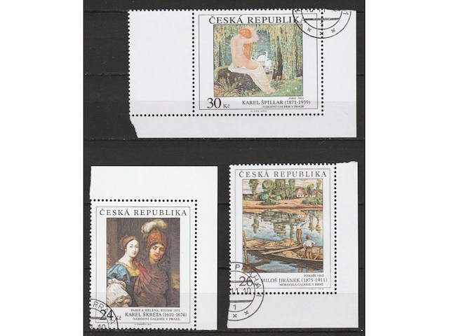 Češka - Works of Art on Postage Stamps - 2010