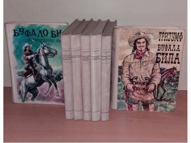 BUFALO BIL - komplet 1-7