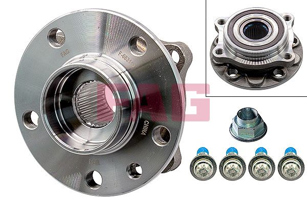 Komplet ležaja točka Schaeffler FAG 713 6063 60