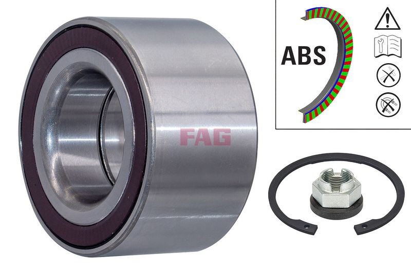 Komplet ležaja točka Schaeffler FAG 713 6506 40
