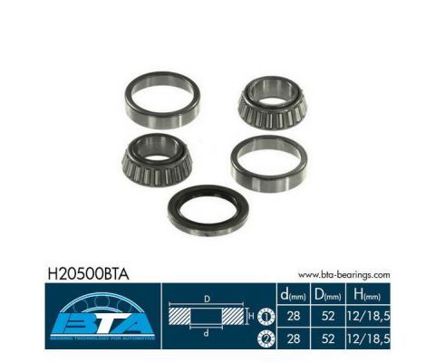 Komplet ležaja točka BTA H20500BTA