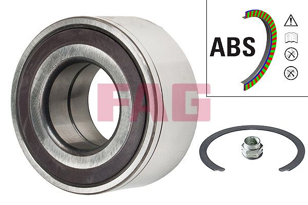 Komplet ležaja točka Schaeffler FAG 713 6907 50