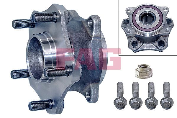 Komplet ležaja točka Schaeffler FAG 713 6236 20