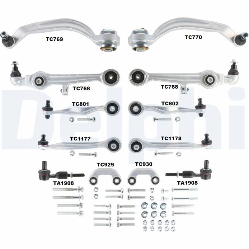 Set za popravku, rame DELPHI TC1400KIT