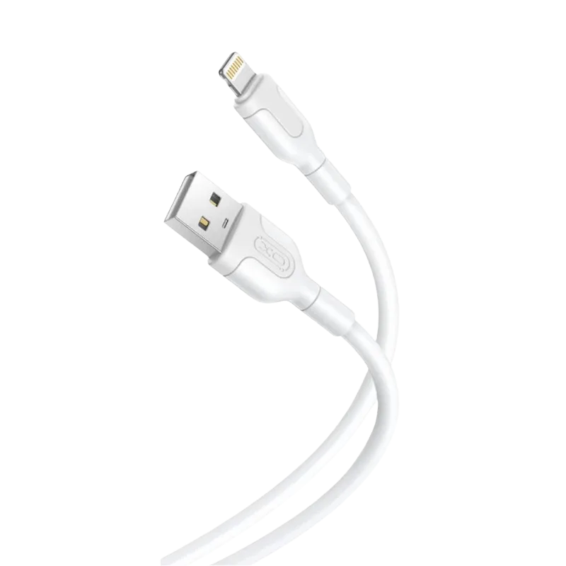 XO Kabl USB-A na Lightning NB212, 2.1A, 1m, Beli