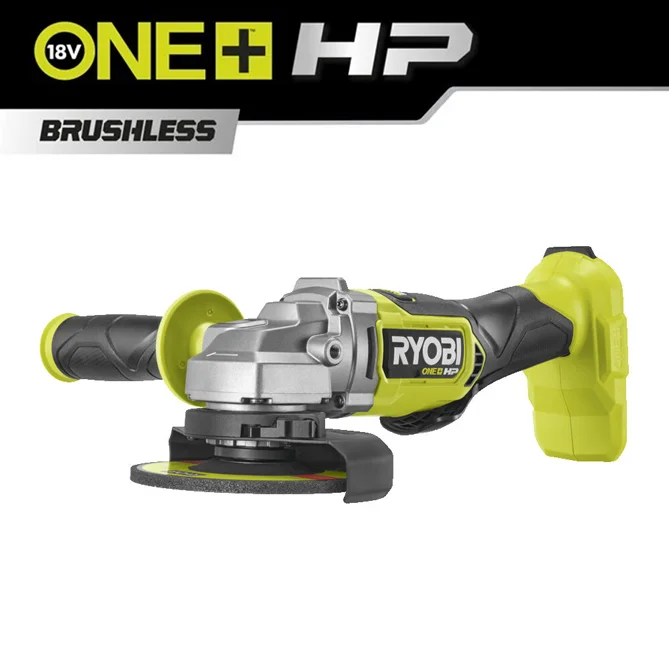 Aku. ugaona brusilica bez četkica 125mm, 18V ONE+™ (HP) – RYOBI RAG18X125-0