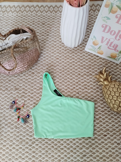 Bershka neon top S/M