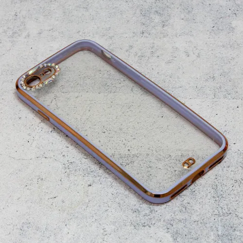 Futrola - maska Cirkon Camera za iPhone 7/8/SE 2020/2022 ljubicasta