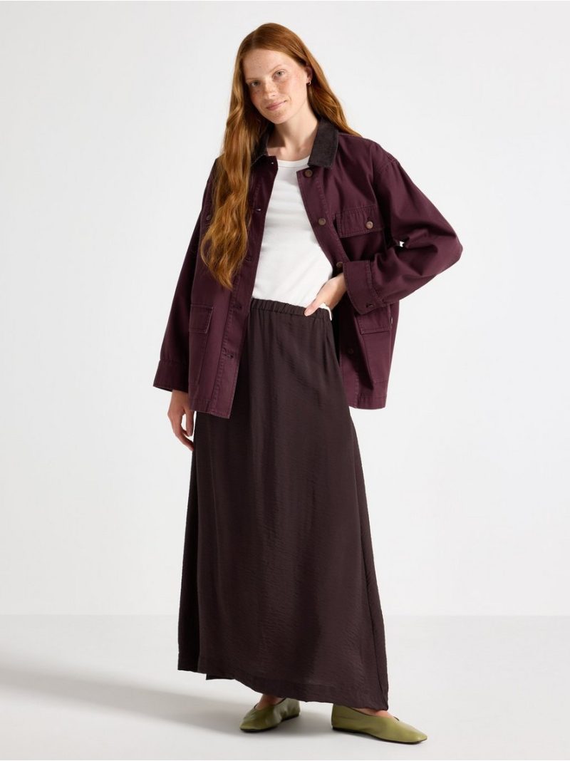 Suknja – Maxi skirt in viscose