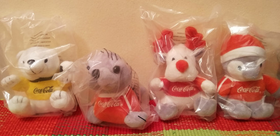 Koka-kola igračke - Praznična ekipa (Novo)
