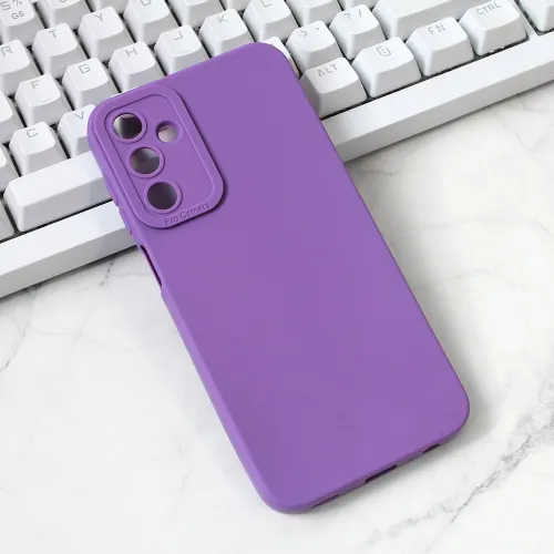Futrola - maska Silikon Pro Camera za Samsung A156 Galaxy A15 5G ljubicasta