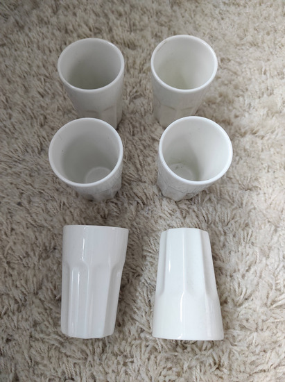 Set 6 čašica za kafu,puding....NOVO