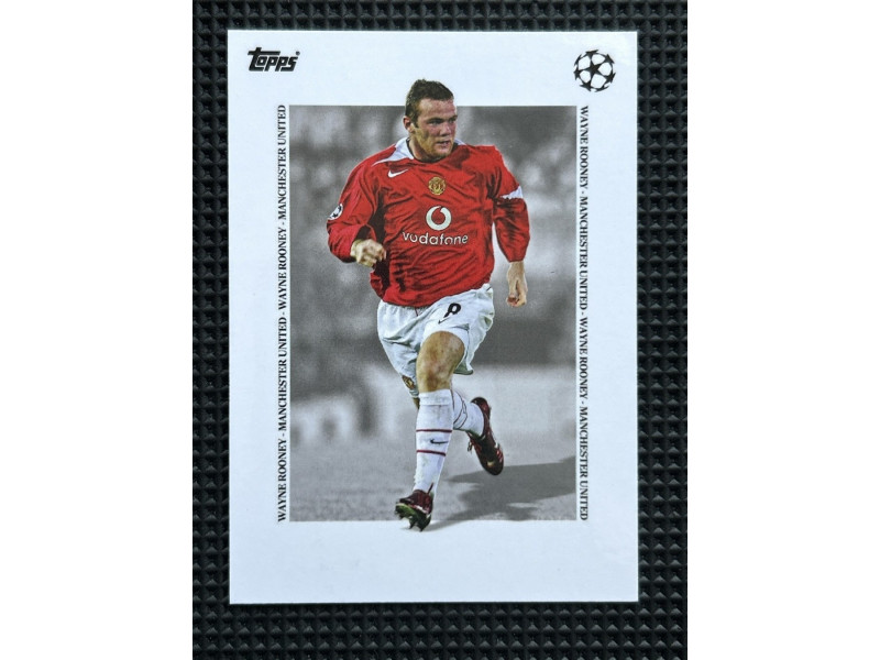 Topps Simplicidad 2025 #Wayne Rooney