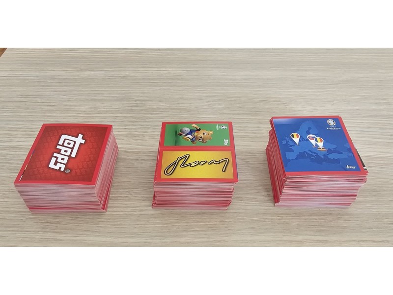Euro 2024 Topps Swiss 750 slicica