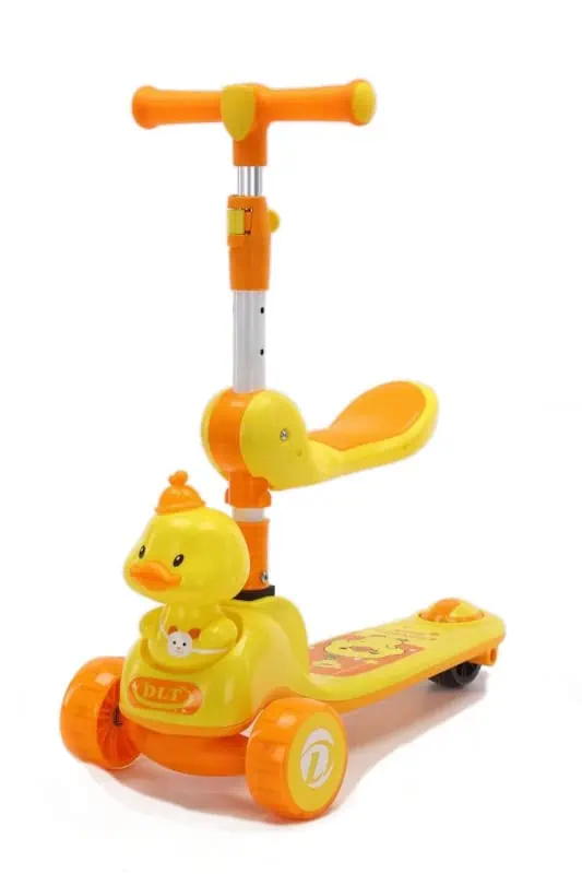 Trotinet Patkica 664 sa sedištem Žuti