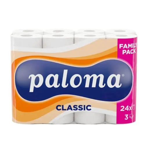 Paloma Toalet papir troslojni Classic 24 rolne