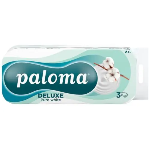 Paloma Toalet papir troslojni Deluxe 10 rolni