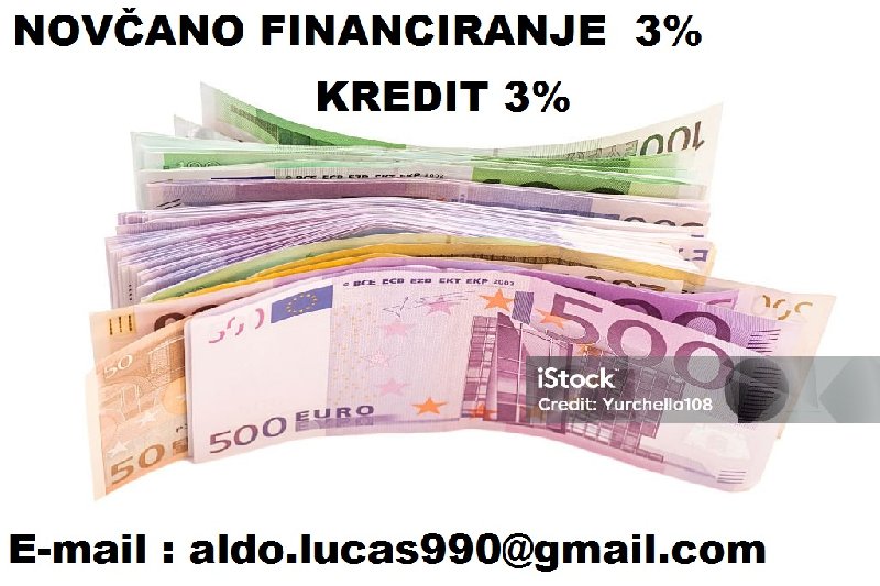 Nudim požajmicu novča 3%.( ✅)