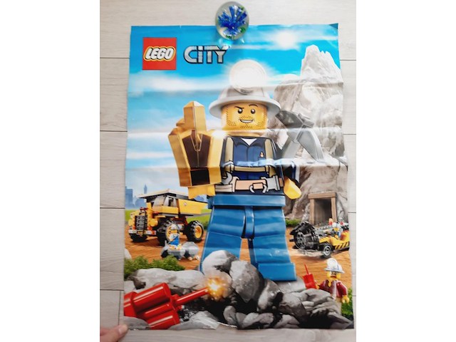 Lego City dvostrani poster