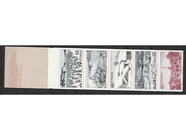 Sweden, Švedska - 1973 - In Dalecarlia-Booklet, karnet
