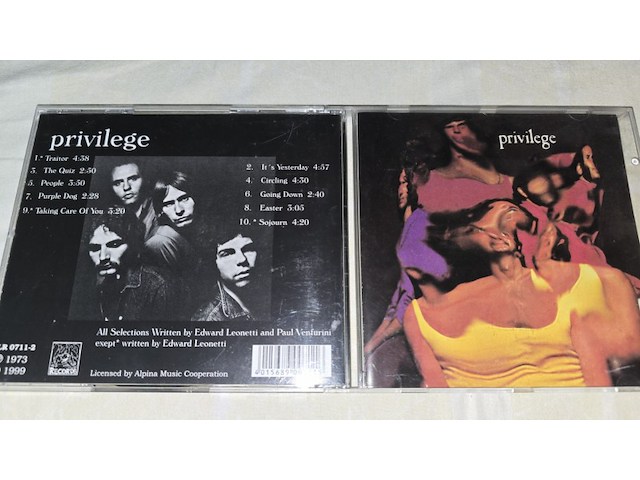 Privilege - Privilege , ORIGINAL