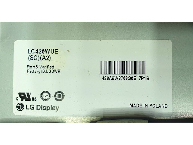Panel LC420WUE-SCA2