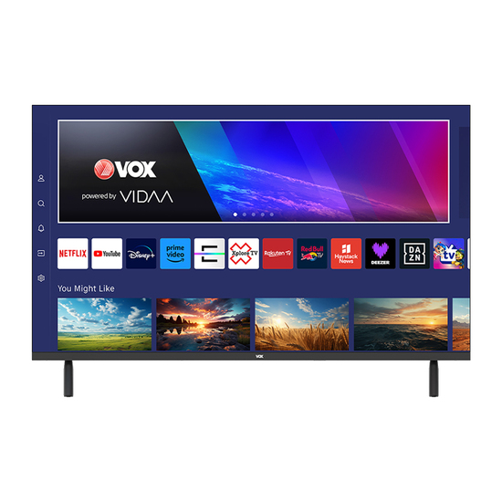 Televizor Vox 32VDH683B, 32'', 1366x768 HD Ready, Vidaa OS