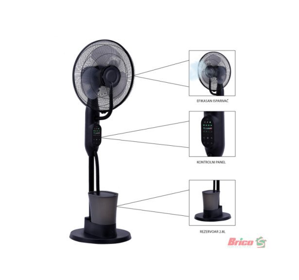 PROSTO VENTILATOR SA ISPARIVAČEM VODE