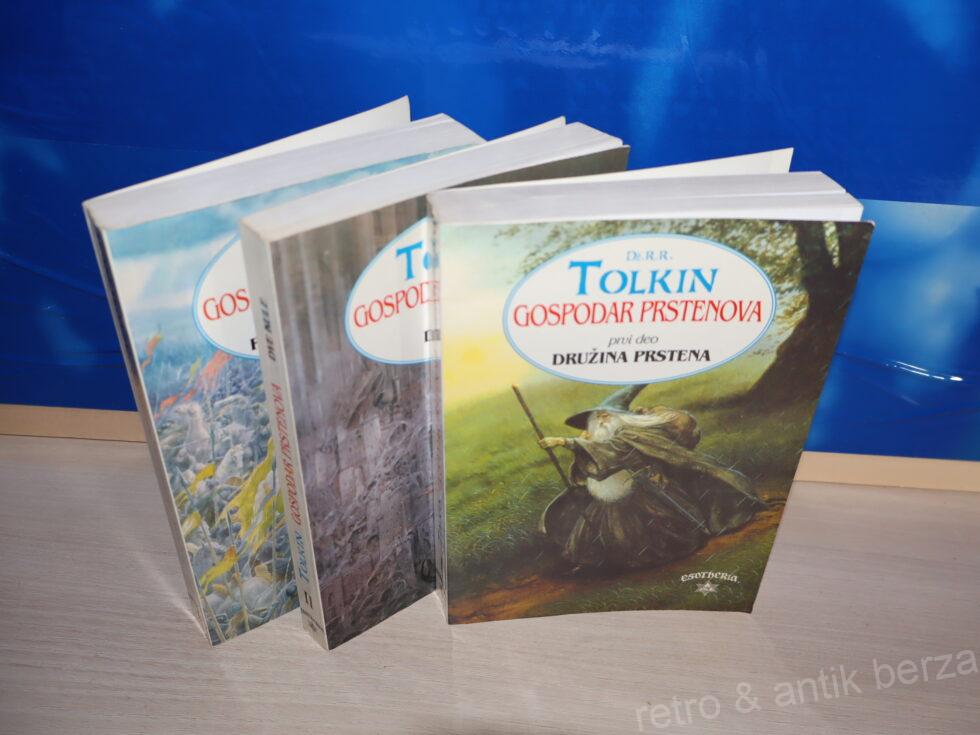Tolkin Gospodar prstenova 1-3 komplet