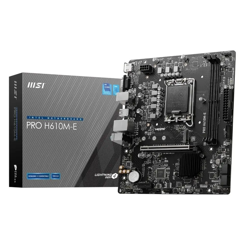 MSI PRO H610M-E