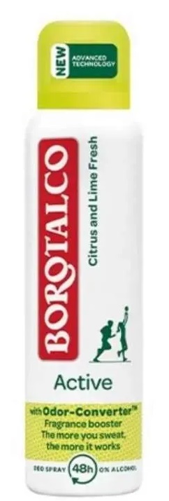 BOROTALCO DEO 150ML CITRUS AND LIME FRESH