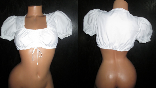 CROP TOP OD PAMUKA - XS/S