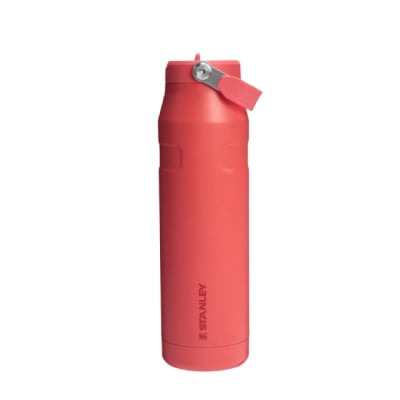 Termos - Stanley, The IceFlow, Bottle Flip Straw 2.0, Hot Coral, 1.06l