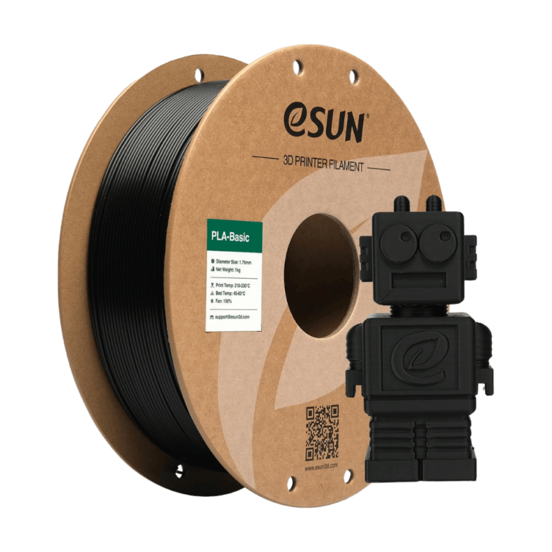 eSUN PLA-BASIC 1,75mm 1kg CRNA (BLACK)