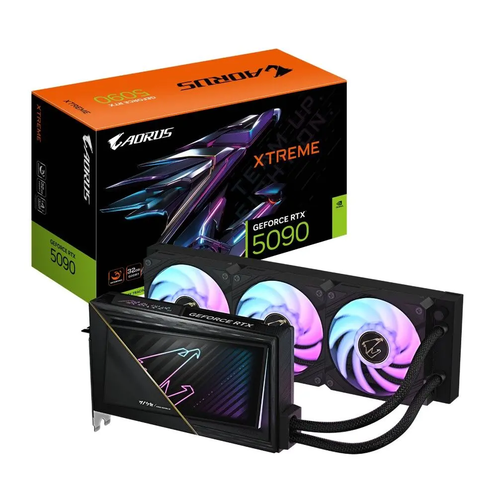 GIGABYTE AORUS GeForce RTX 5090 XTREME WATERFORCE 32G