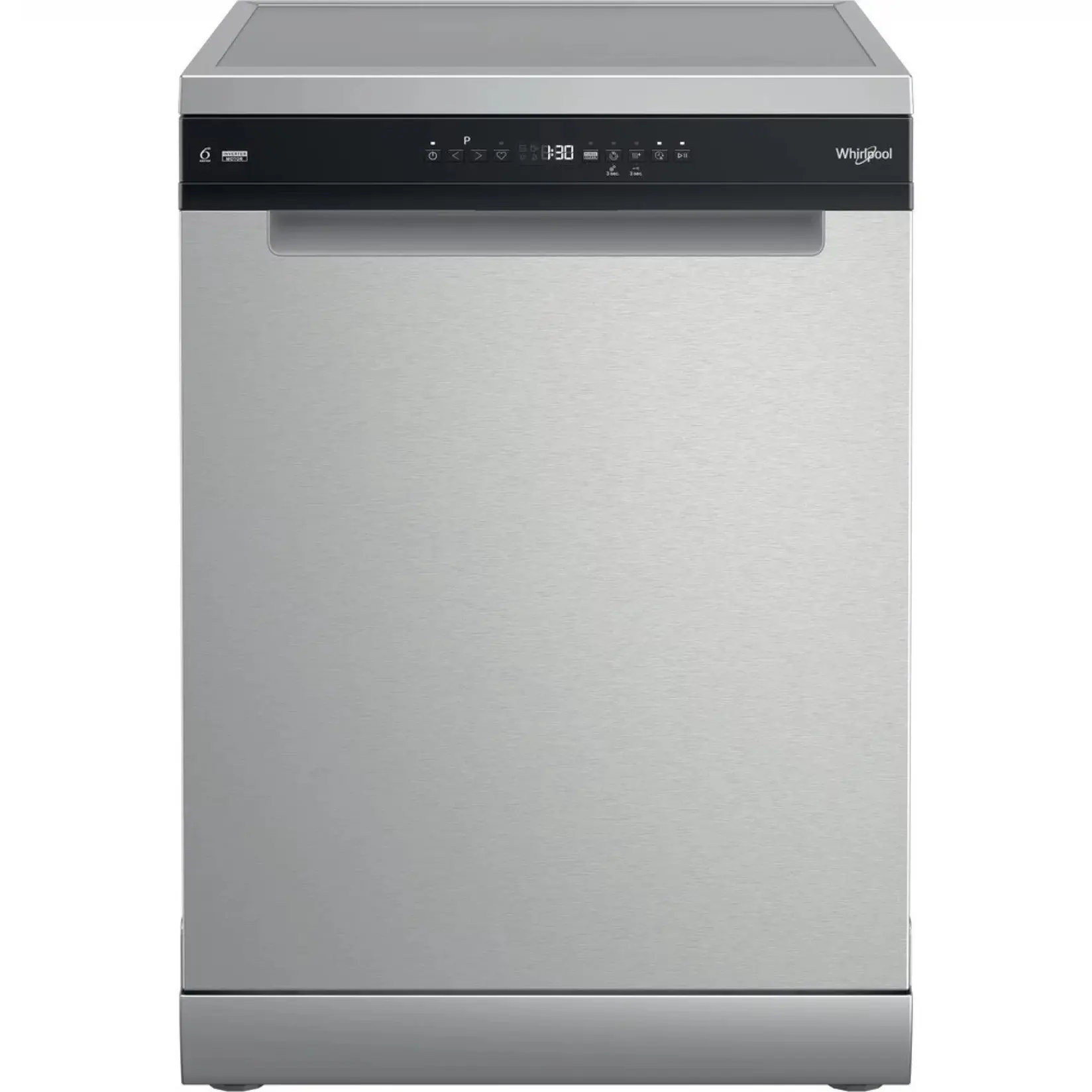 Whirlpool Samostojeća mašina za pranje sudova W7F HP43 X, 15 kompleta, Siva
